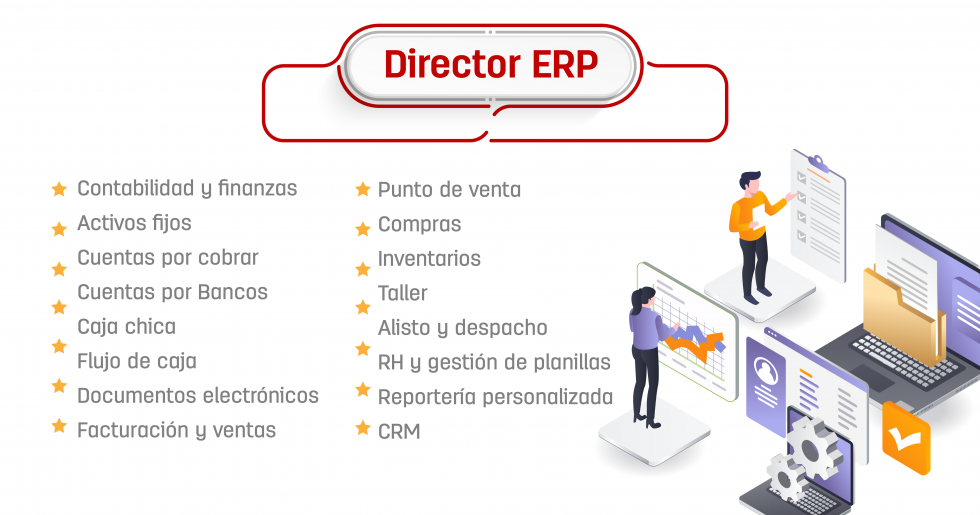 Qué es un ERP, para qué sirve y ejemplos - Director